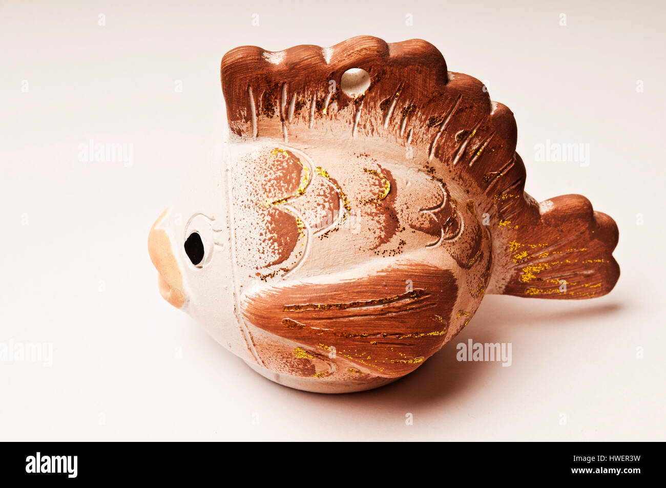 Clay Sculptures Of Fish
