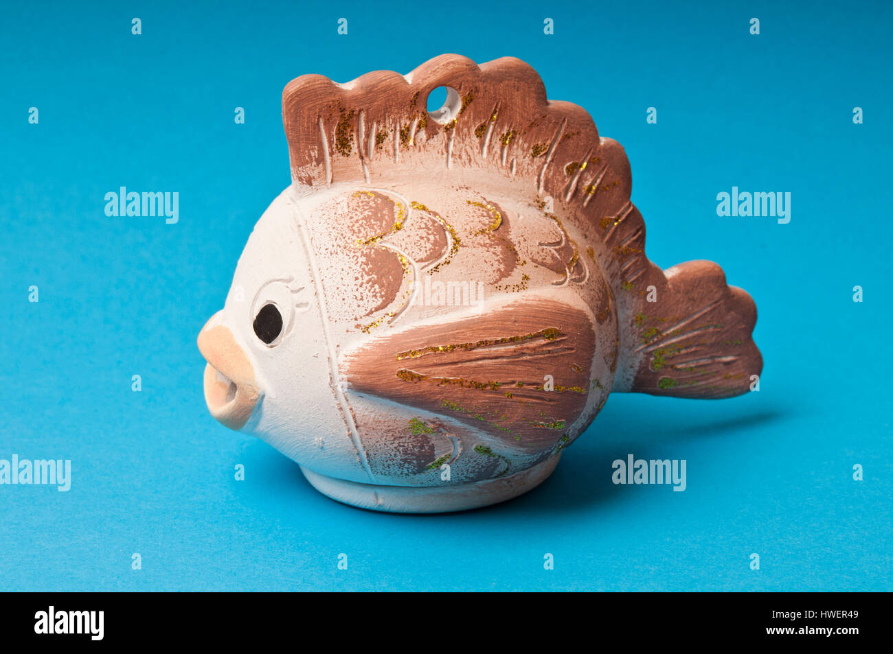 terracotta or clay fish Stock Photo - Alamy