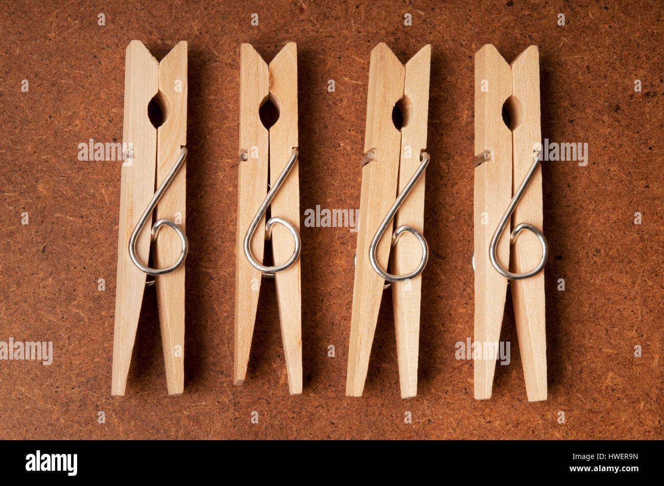 Row of pegs hi-res stock photography and images - Alamy