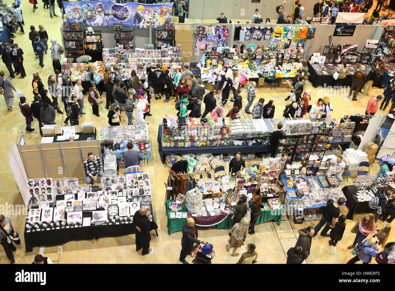 Comiccon cardiff hi-res stock photography and images - Alamy