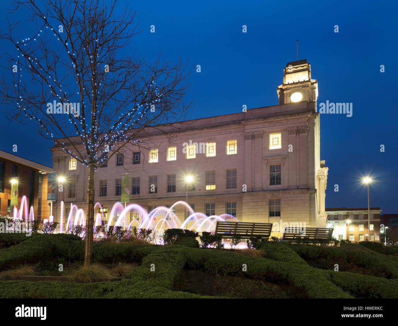 Experience Barnsley Museum and Illuminated Fountain at Dusk Barnsley ...