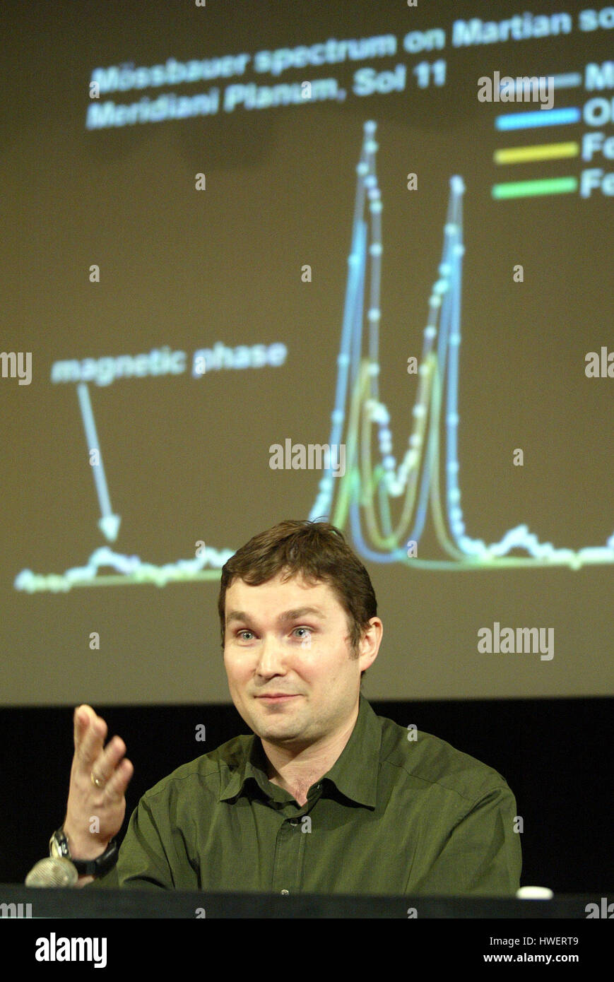 Franz Renz, Mars Exploration Rover science team member from the ...