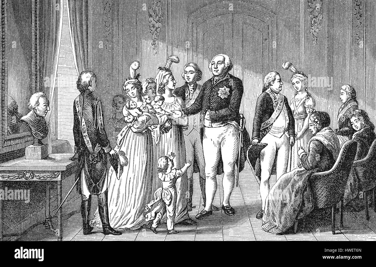 The royal couple Frederick William III, 1770 - 1840, king of Prussia ...