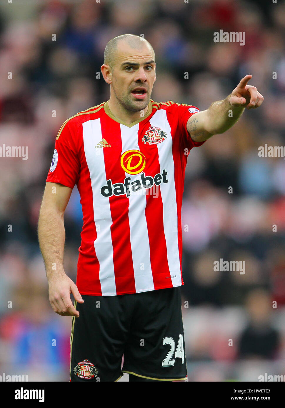 Darron Gibson, Sunderland Stock Photo - Alamy