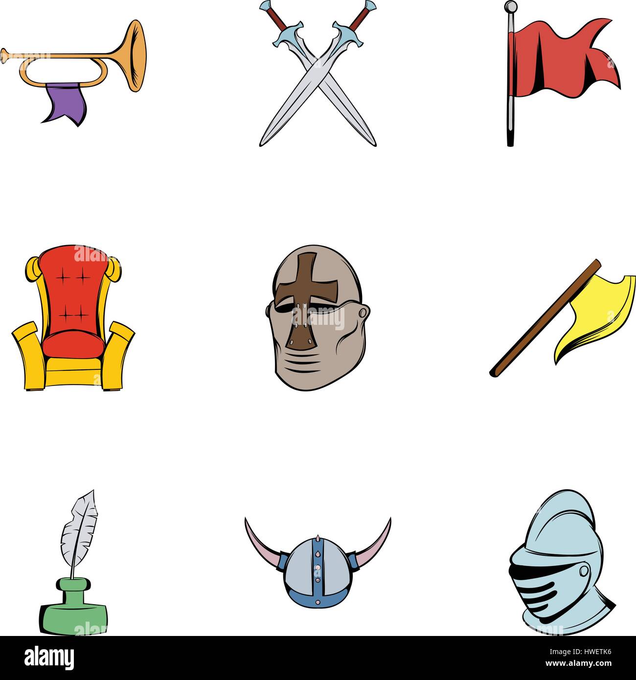 History icons set, cartoon style Stock Vector Image & Art - Alamy History icons set, cartoon style Stock Vector Image & Art - Alamy
