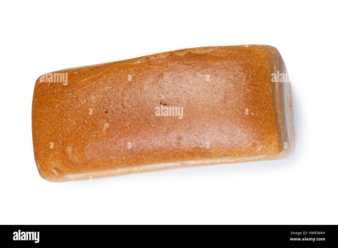 Whole loaf of bread isolated on white background Stock Photo - Alamy
