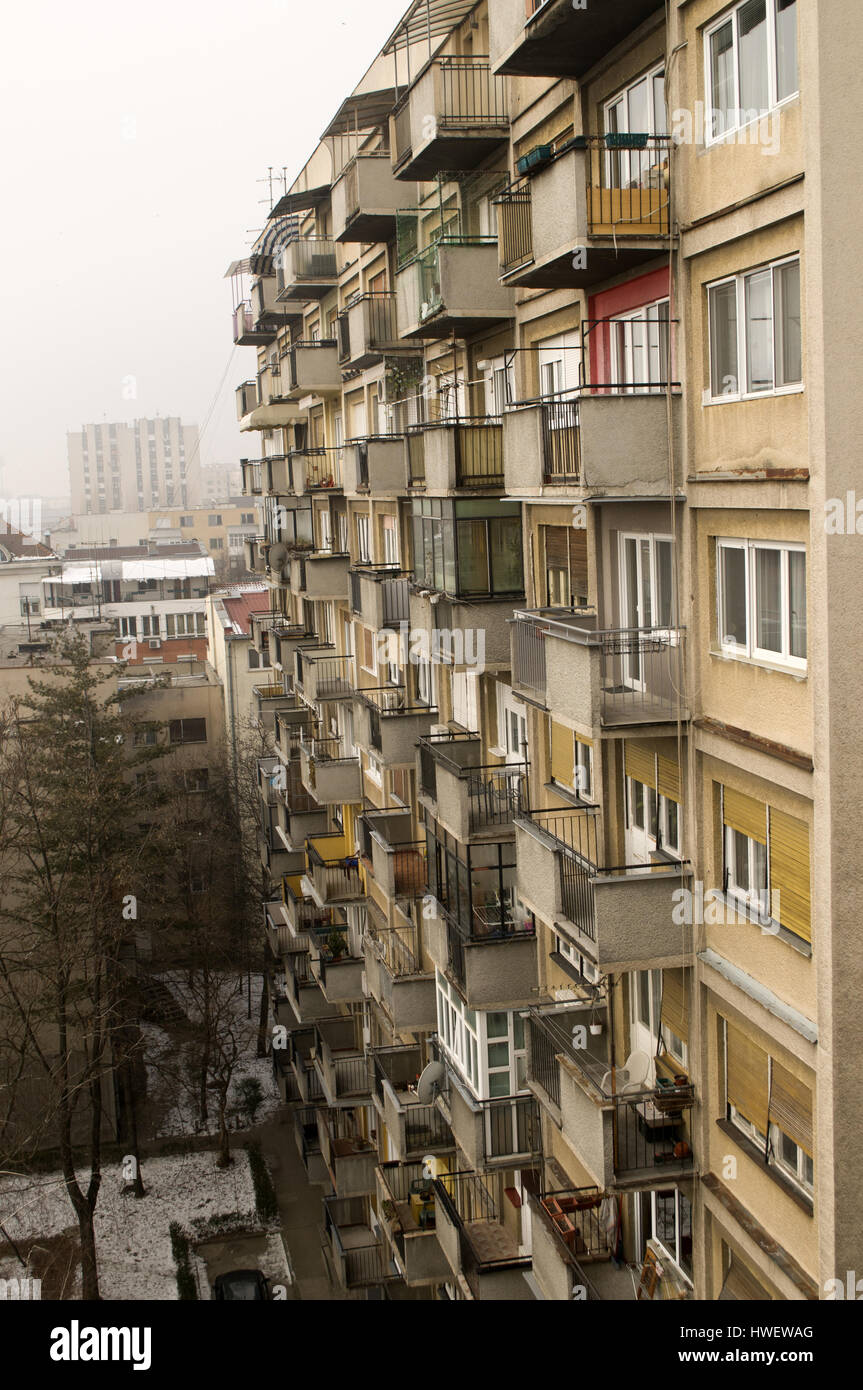 Eight storey apartment building hi-res stock photography and images - Alamy