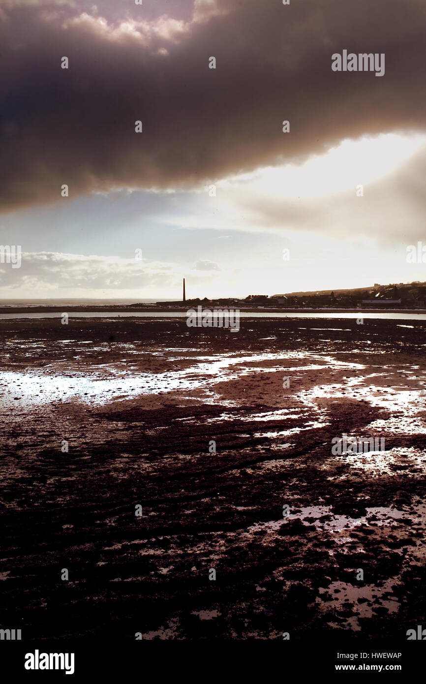 Spittal point from Berwick-upon-Tweed Stock Photo - Alamy