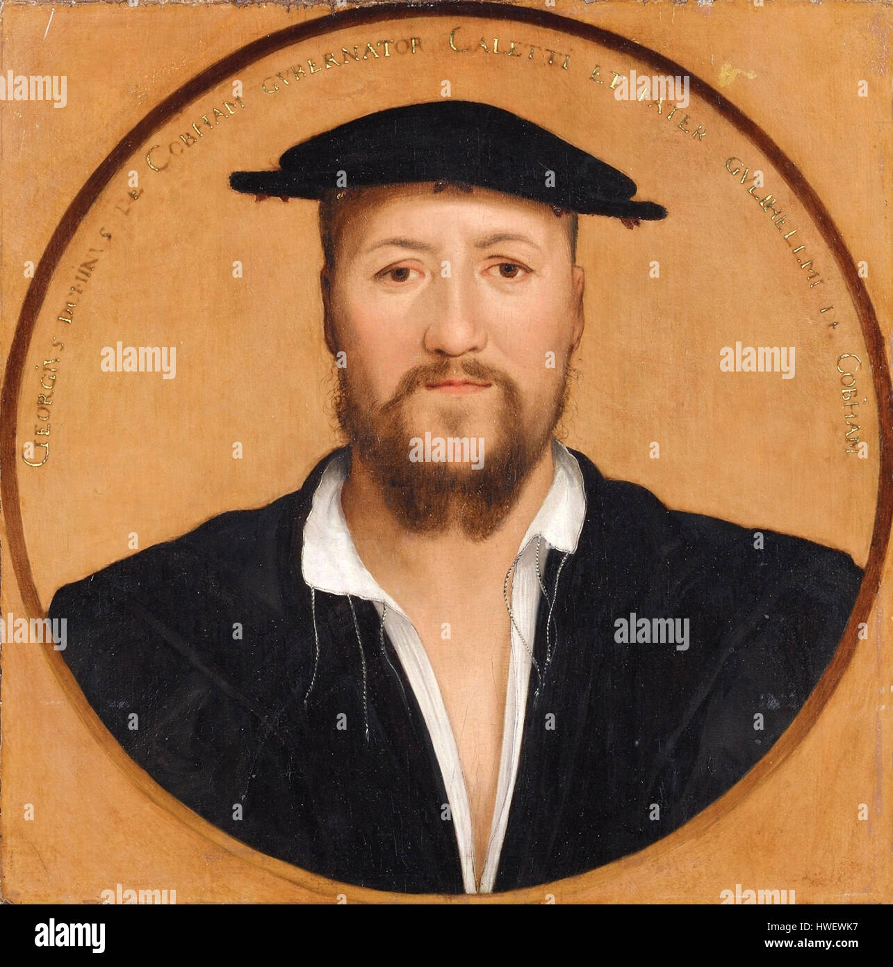 George Brooke, 9th Baron Cobham Stock Photo - Alamy