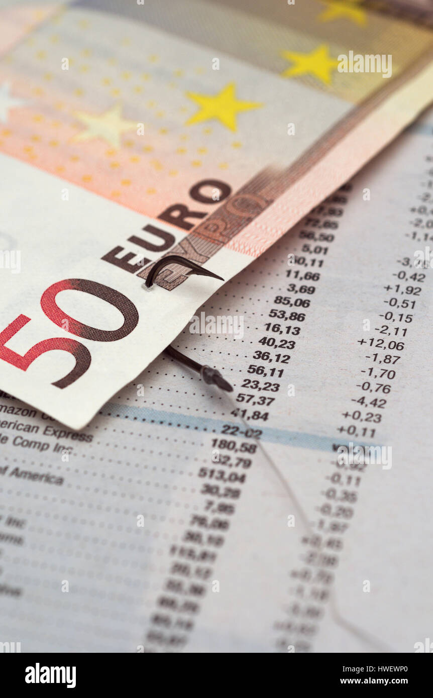 Close up newspaper euro hi-res stock photography and images - Alamy