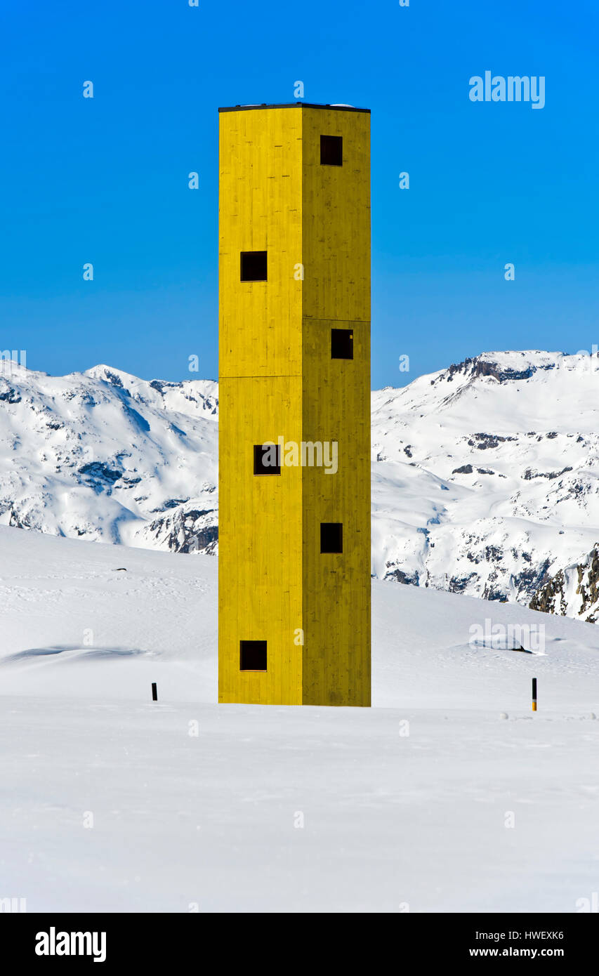 Julier pass switzerland tower hi-res stock photography and images - Alamy