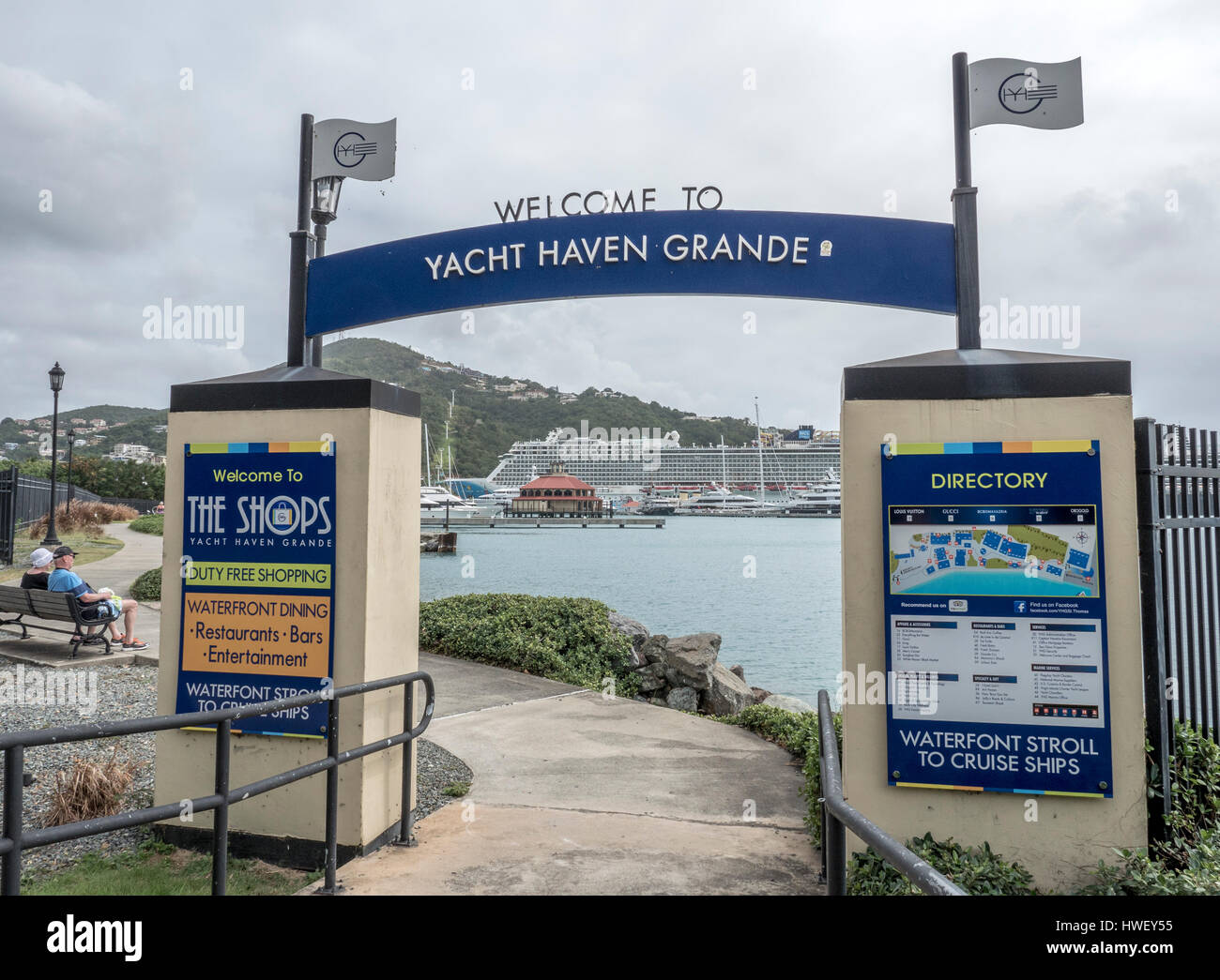 St thomas virgin islands marina hi-res stock photography and images - Alamy