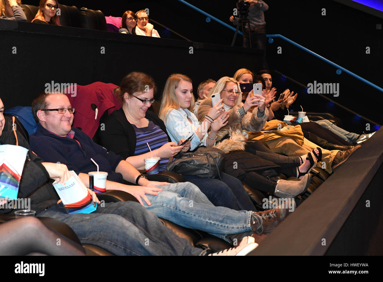 Launch event of the Showcase Cinema de Lux in Southampton, Hampshire ...