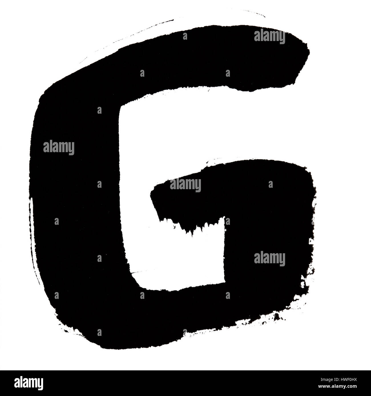 Handwriting Letter G High Resolution Stock Photography and Images - Alamy