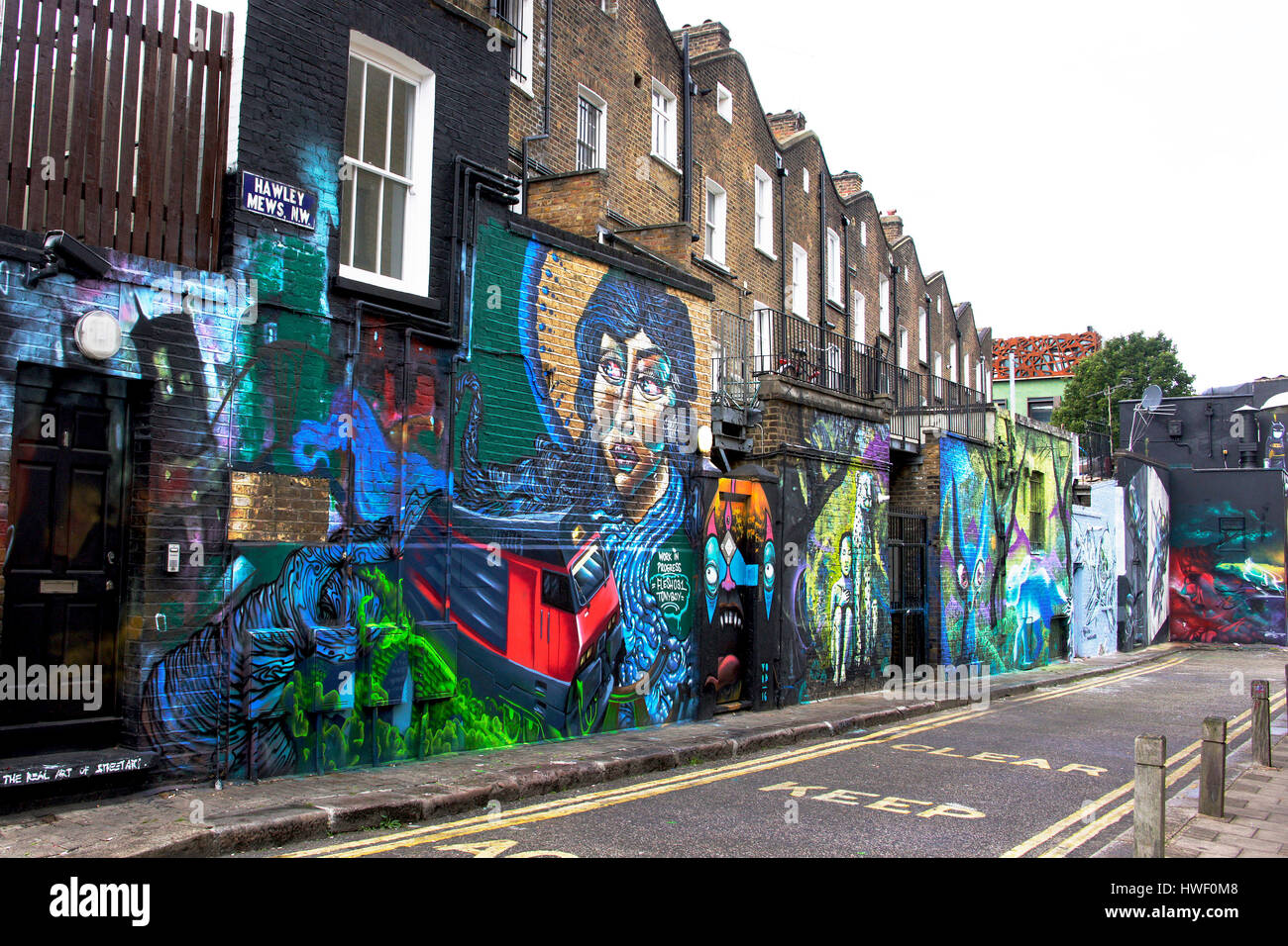 Camden graffiti hi-res stock photography and images - Alamy