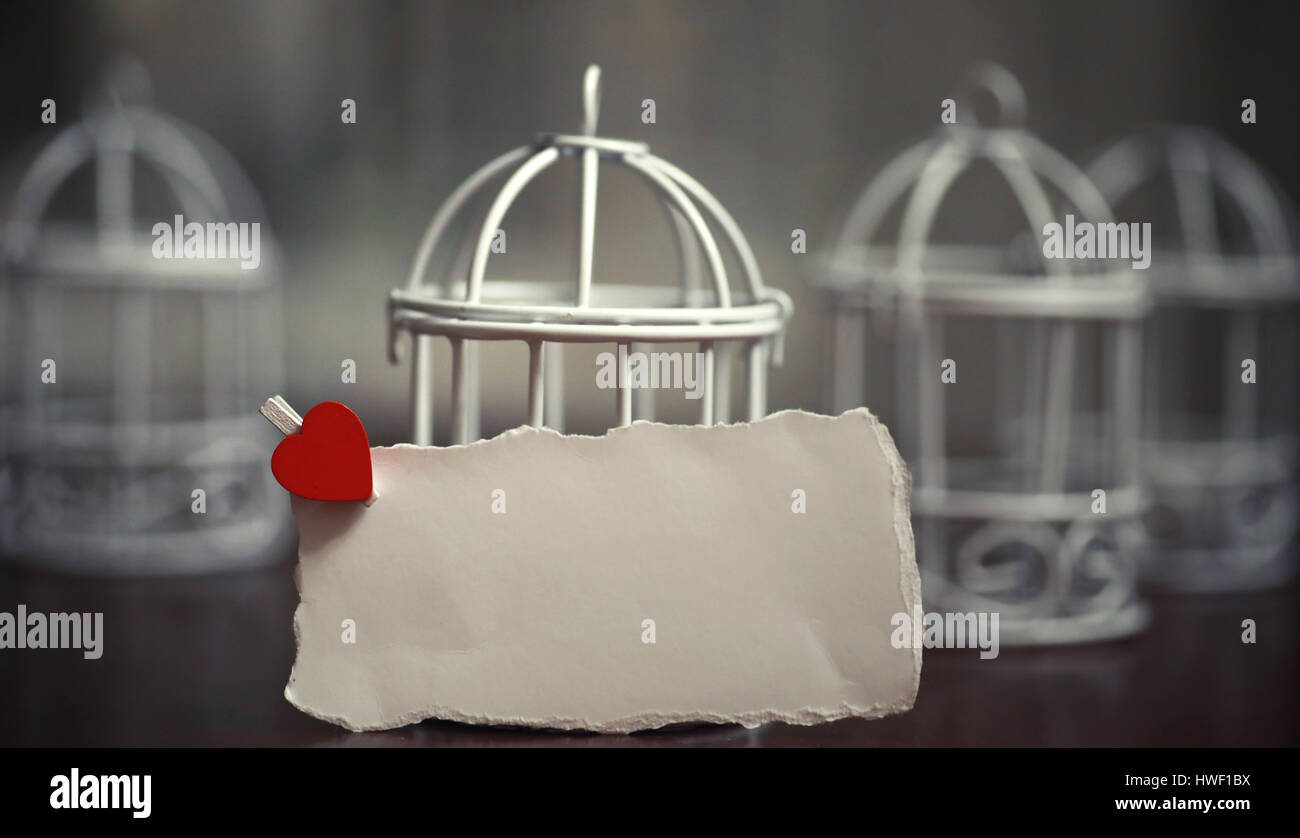 white sheet of paper love notes and heart shape Stock Photo - Alamy