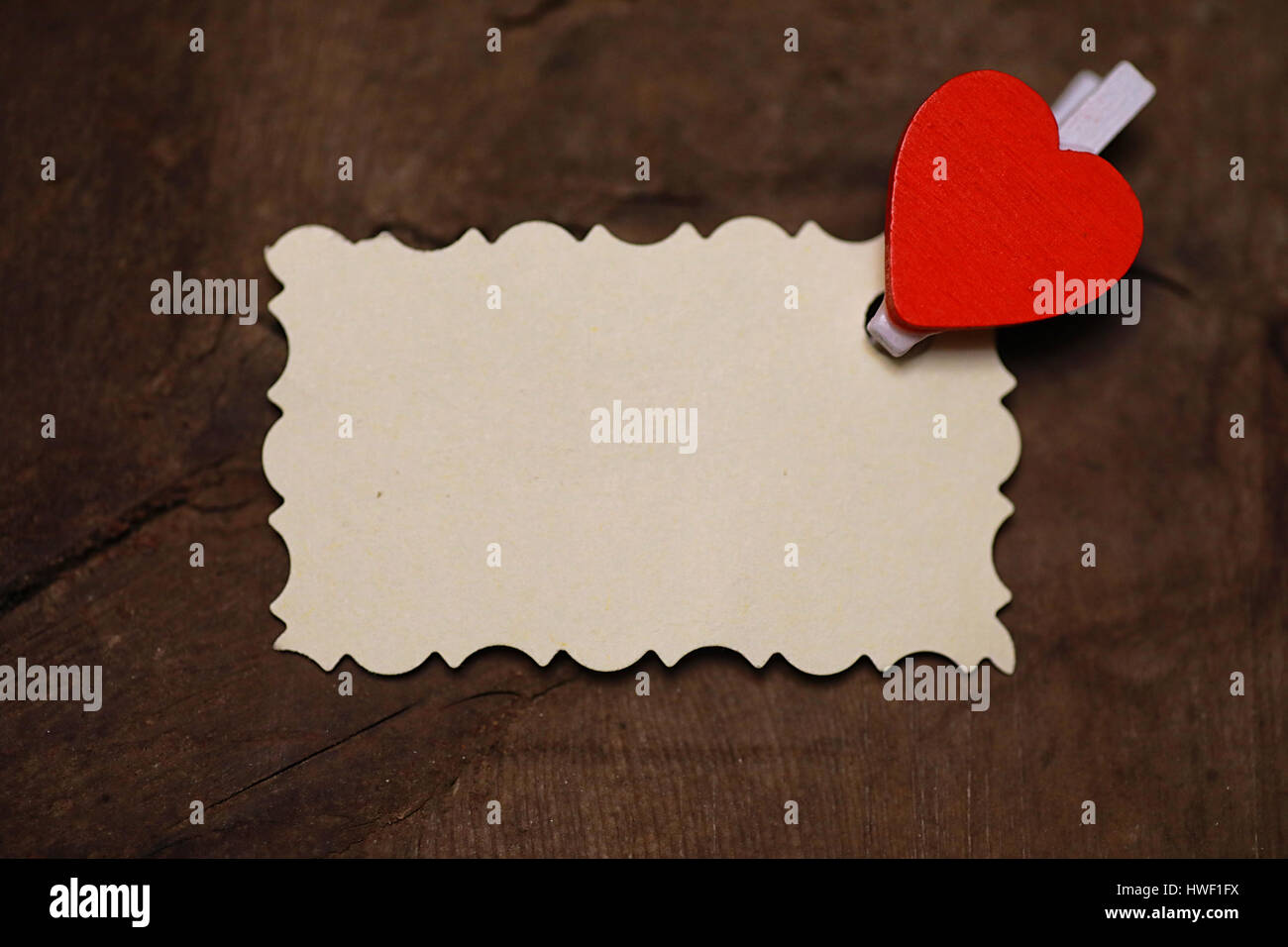 white sheet paper love notes and heart shape Stock Photo - Alamy