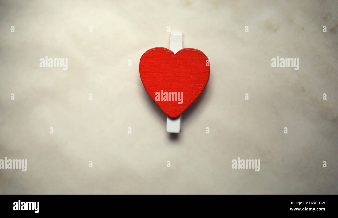 white sheet of paper love notes and heart shape Stock Photo - Alamy