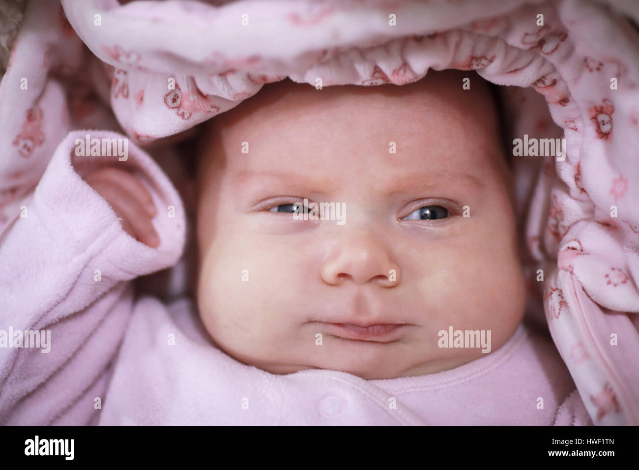 portrait of a beautiful child of the European appearance Stock Photo ...
