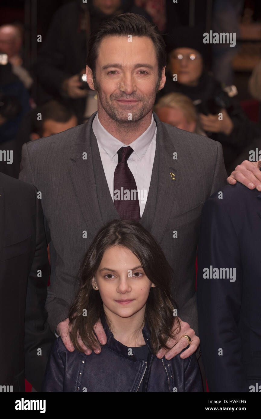 Director and cast attend the premiere for Logan" at the 67th ...