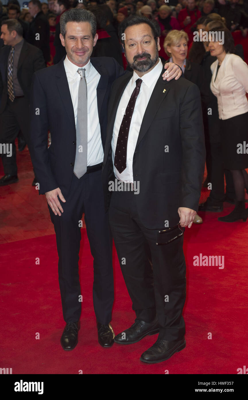 Director and cast attend the premiere for Logan" at the 67th ...