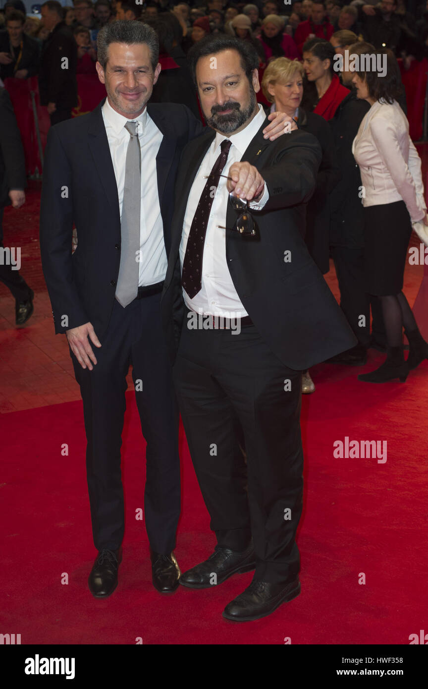 Director and cast attend the premiere for Logan" at the 67th ...