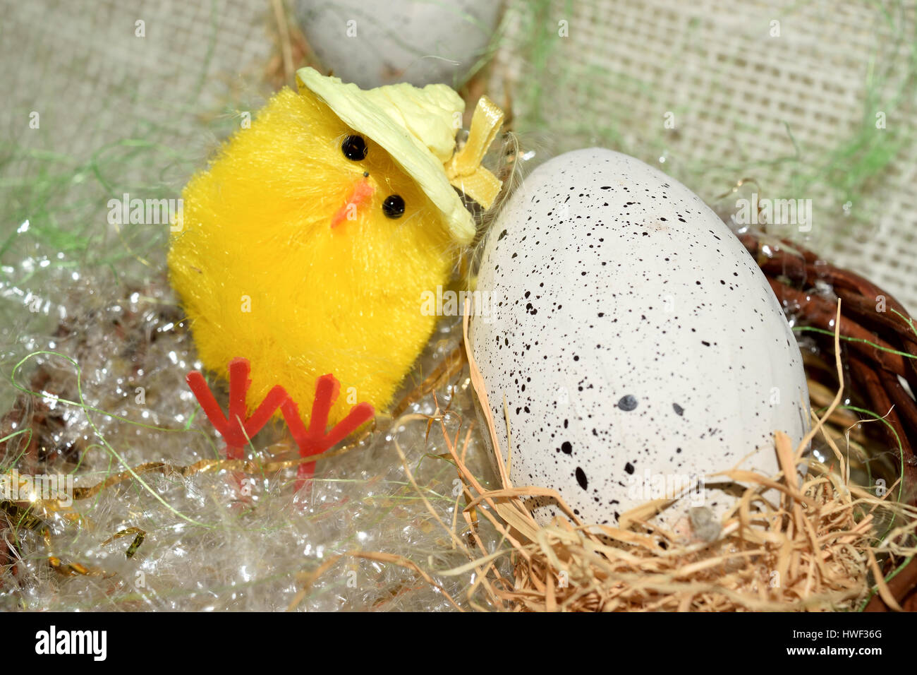 Illustration chick broken egg hi-res stock photography and images - Alamy