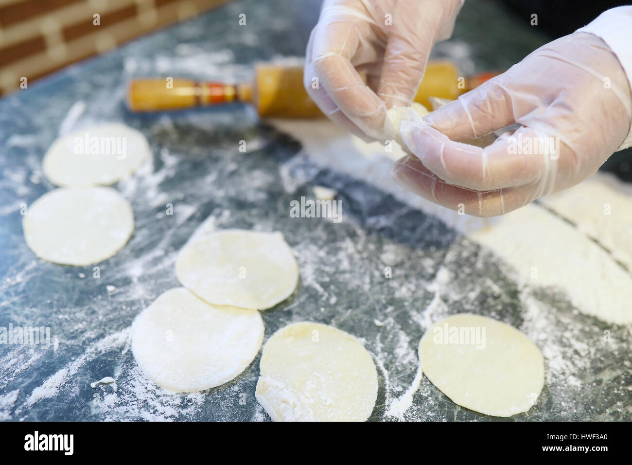 Male chef uses ingredients hi-res stock photography and images - Alamy