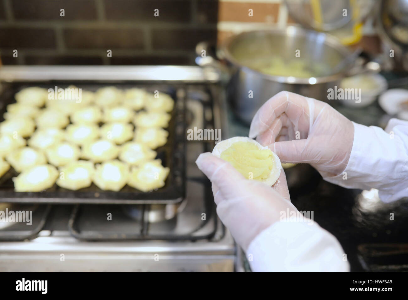 Male chef uses ingredients hi-res stock photography and images - Alamy