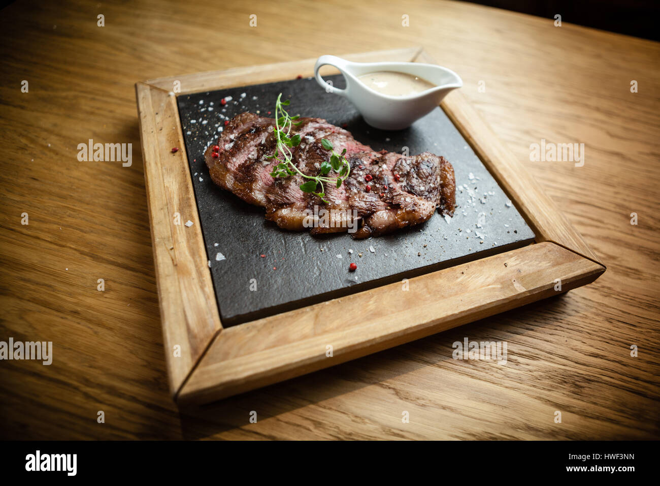 Sliced steak Picanya Stock Photo - Alamy