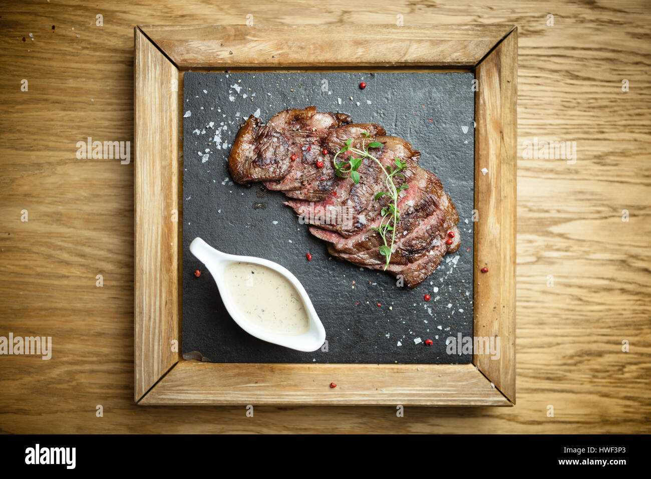 Sliced steak Picanya Stock Photo - Alamy