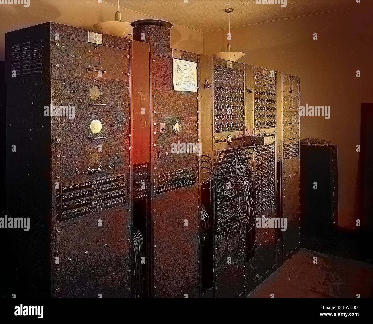 Reeves Electronic Analog Computer, the first electronic computer ...