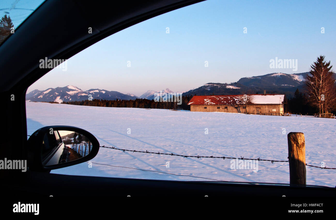 Empty car window open hi-res stock photography and images - Alamy