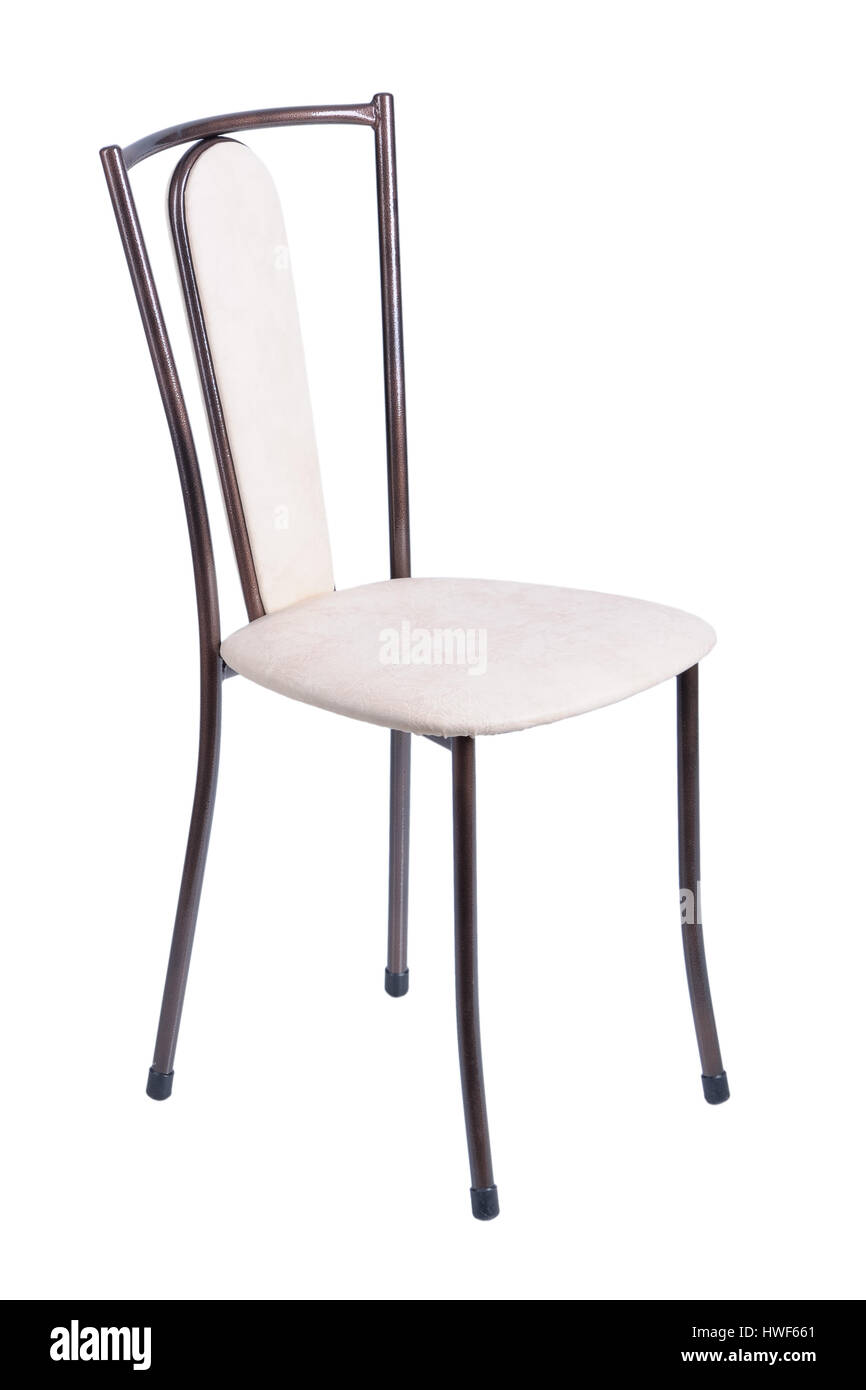 Kitchen chair isolated on white background Stock Photo - Alamy