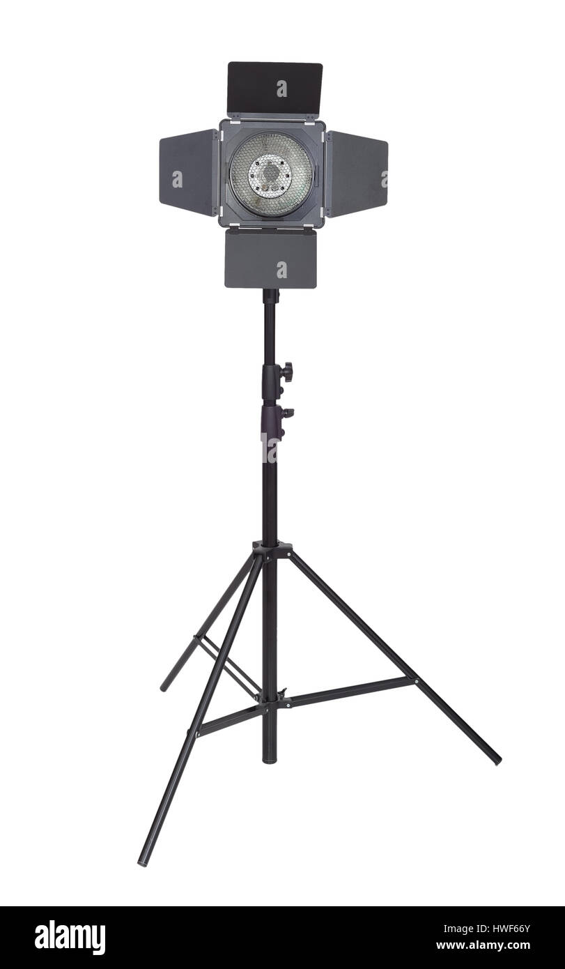 Studio lighting isolated on the white background Stock Photo - Alamy