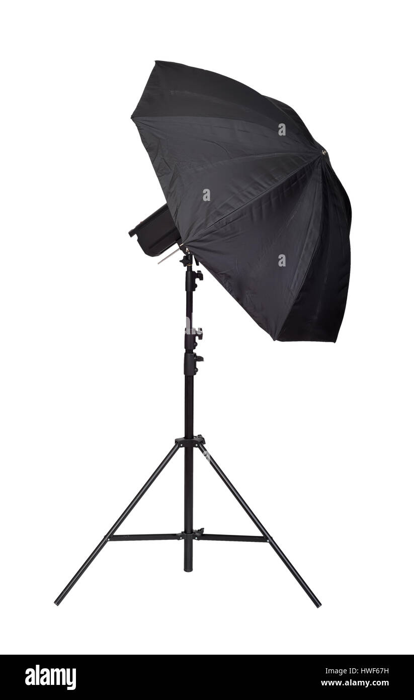 Studio lighting isolated on the white background Stock Photo - Alamy
