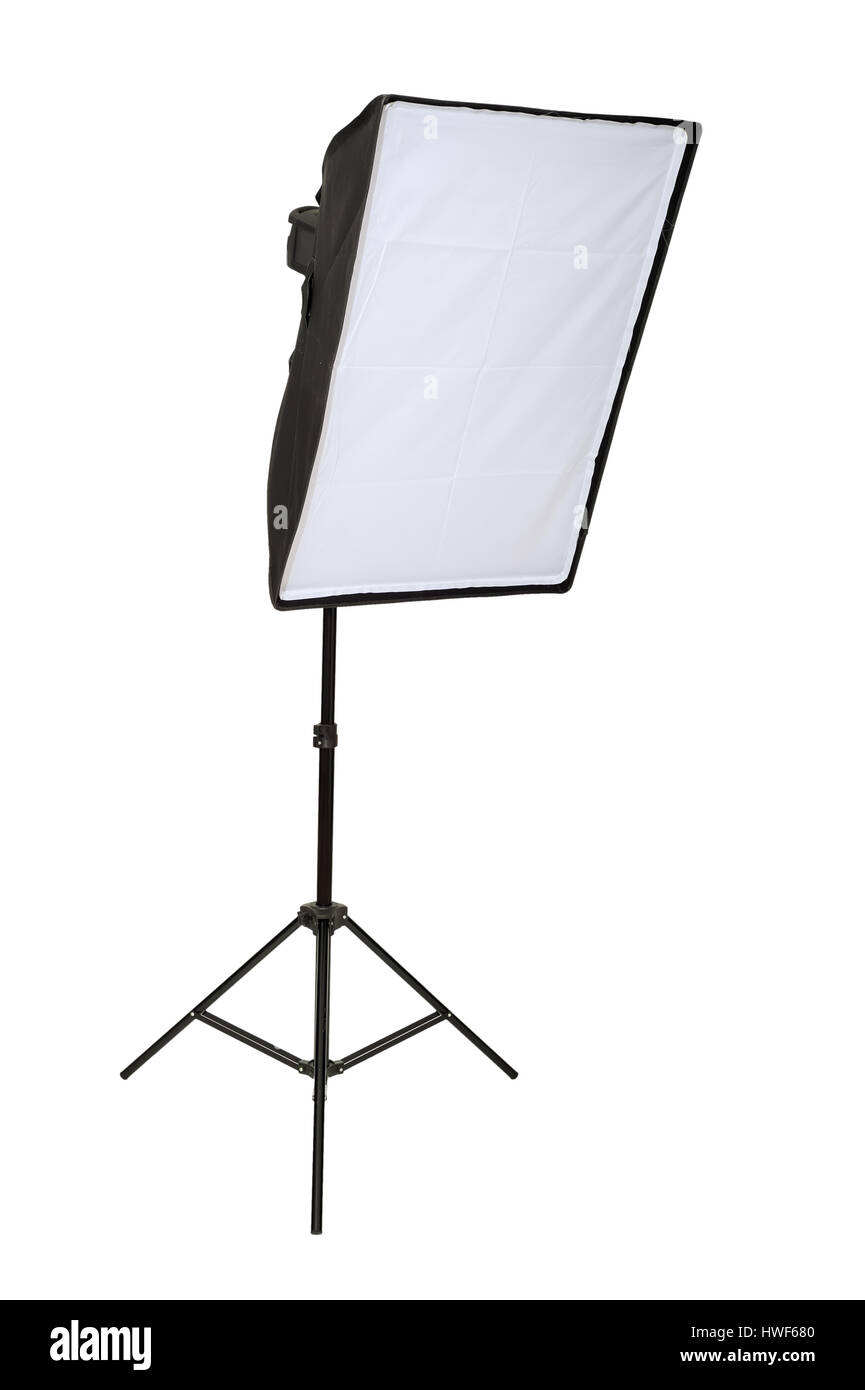 Studio lighting isolated on the white background Stock Photo - Alamy