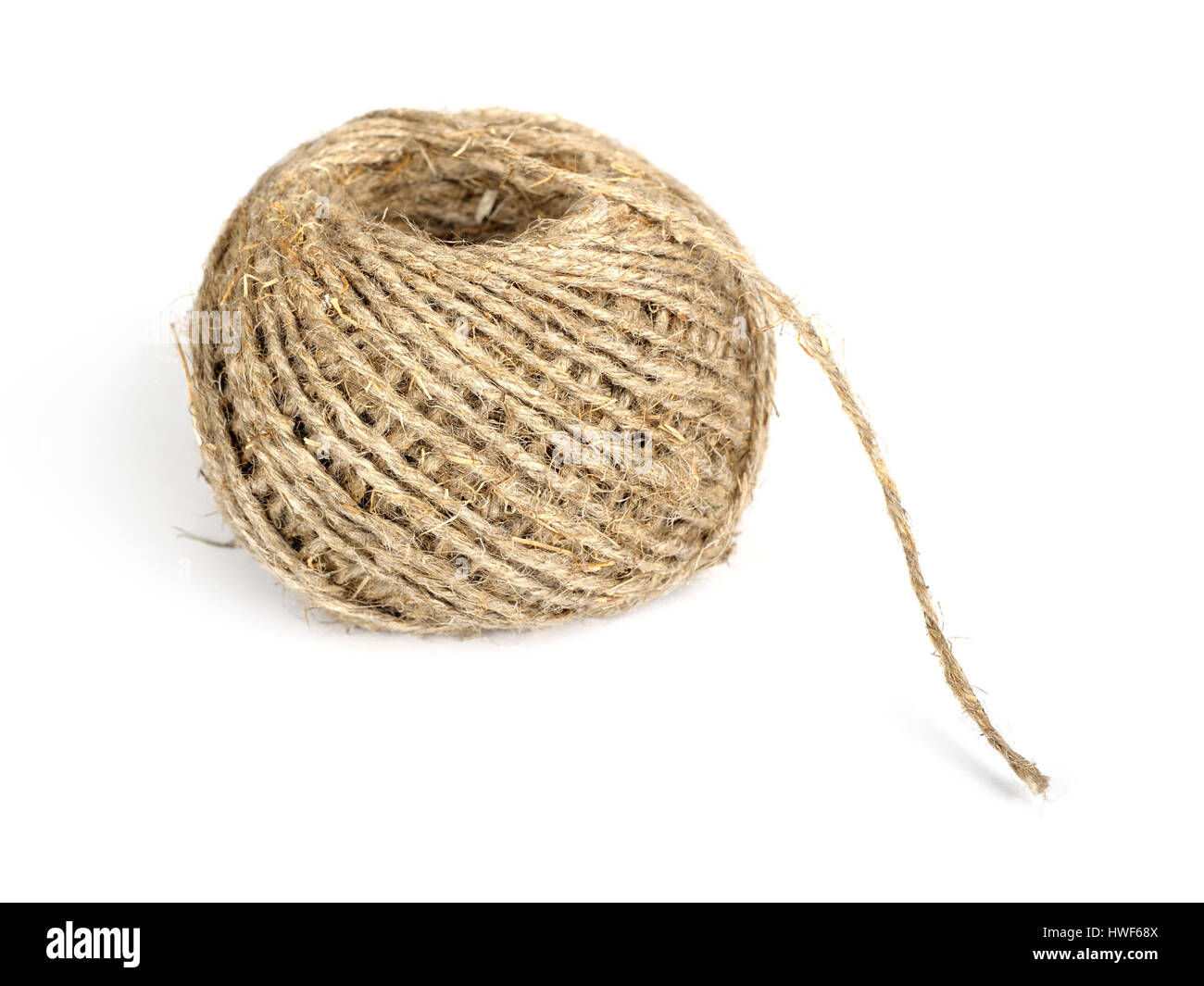 Thread ball isolated on white background Stock Photo - Alamy