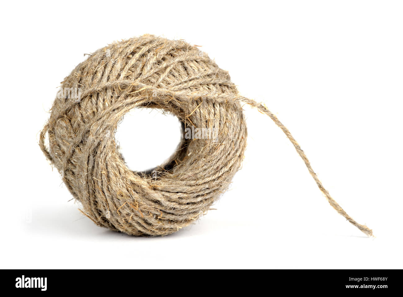 Thread ball isolated on white background Stock Photo - Alamy