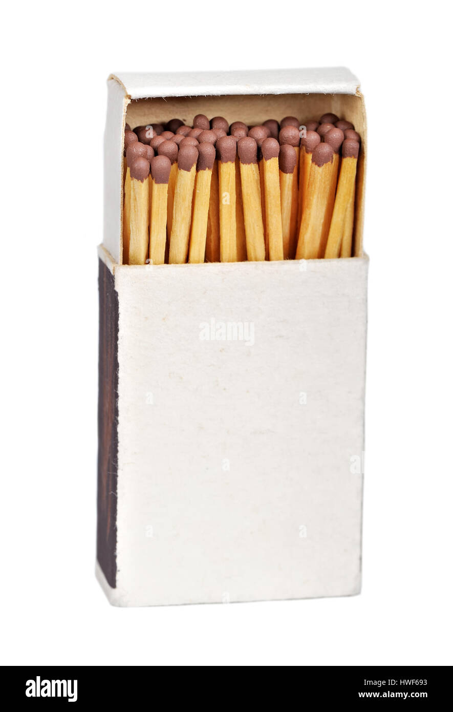 Box of matches isolated on a white Stock Photo - Alamy