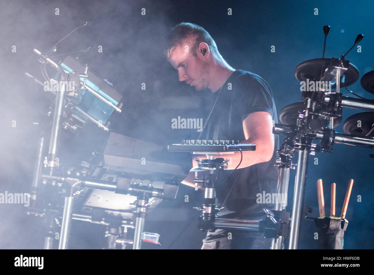 Wilkinson performing live at a sold out concert in Bournemouth ...