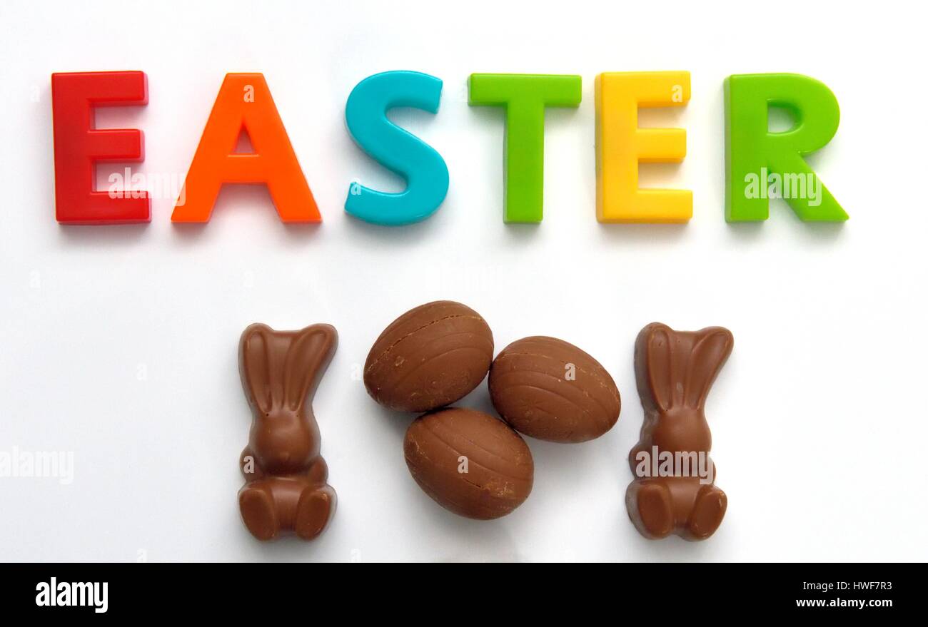 Easter word hi-res stock photography and images - Alamy