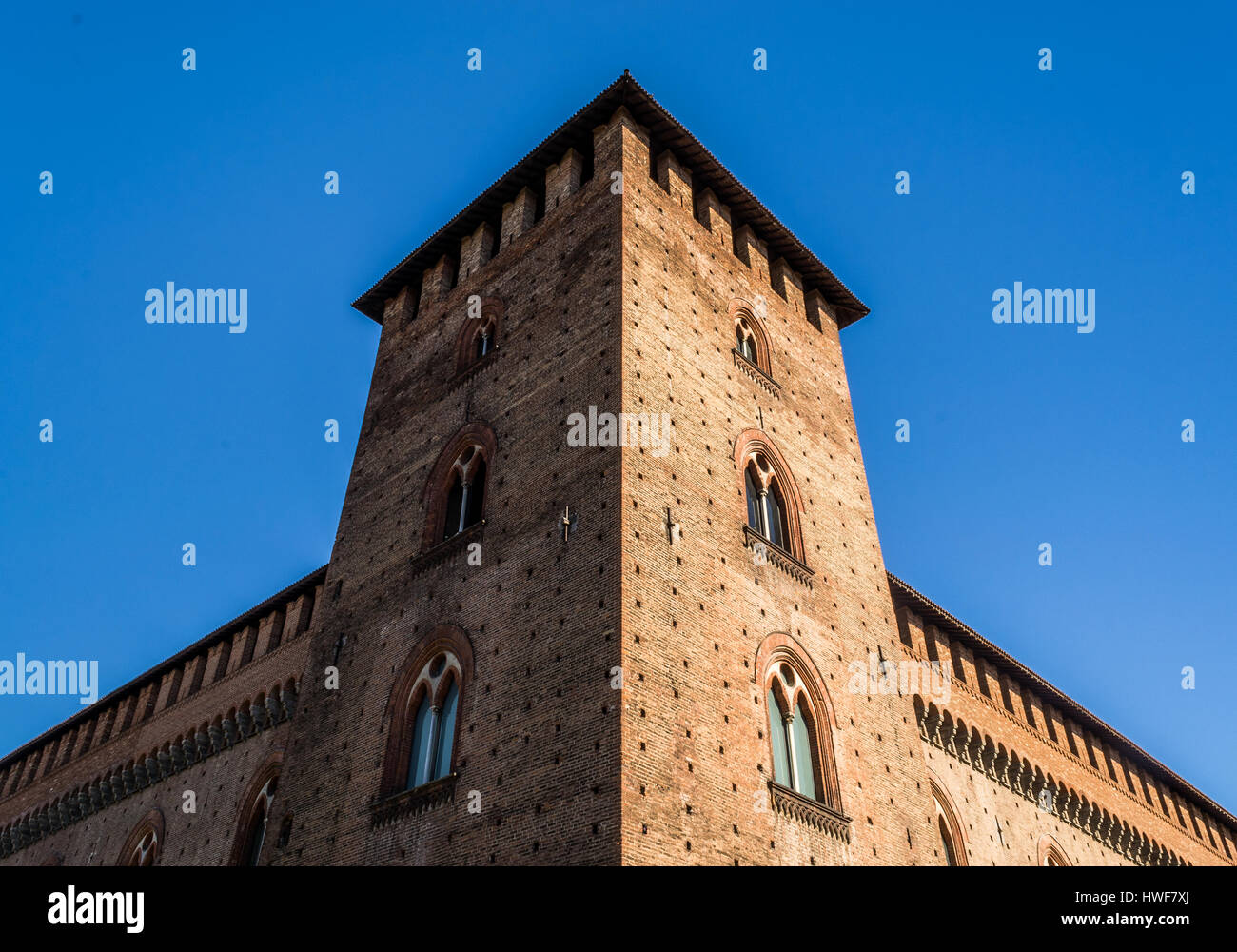 Visconteo castle hi-res stock photography and images - Alamy