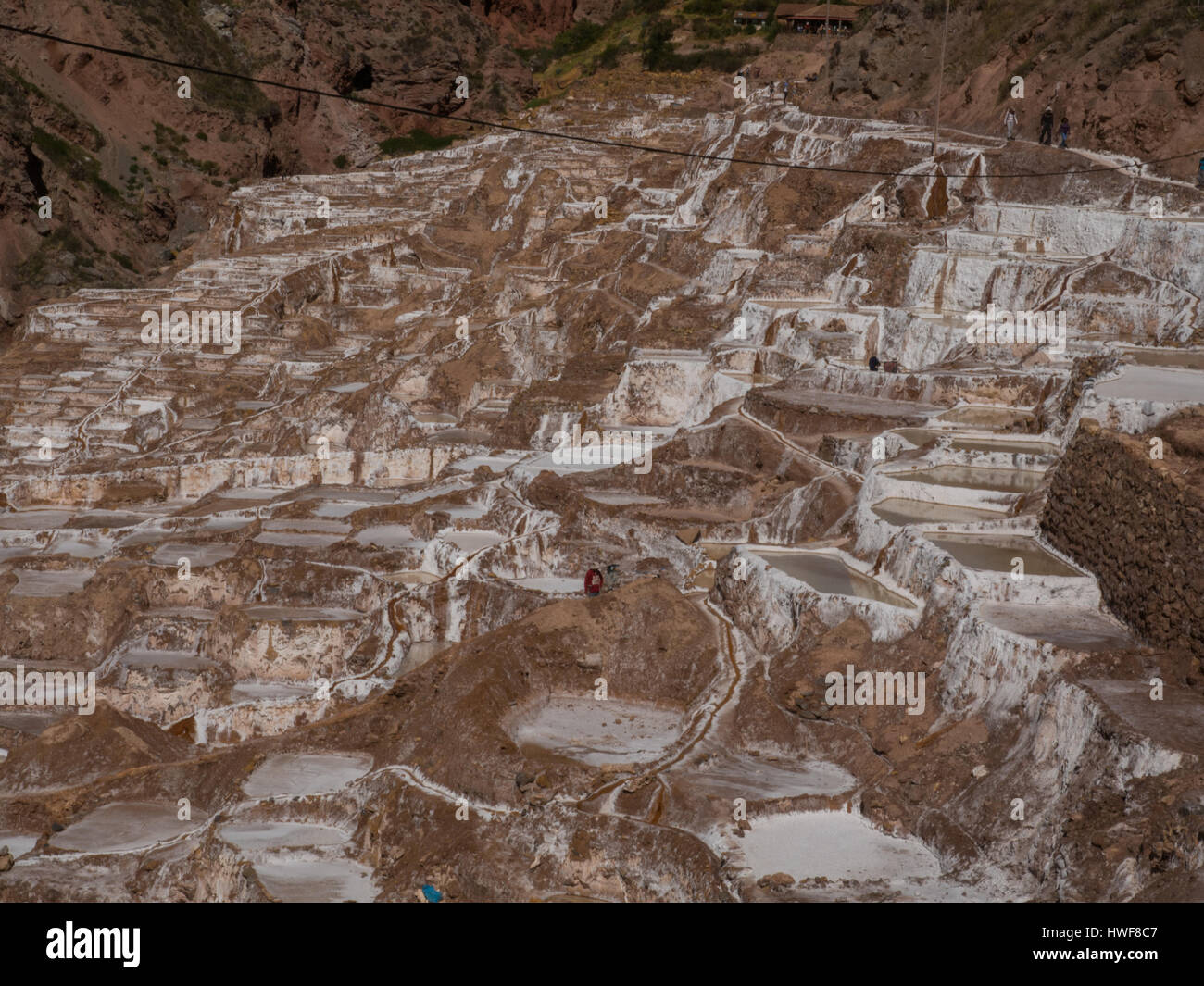 Traditional salt farm mountains in hi-res stock photography and images ...