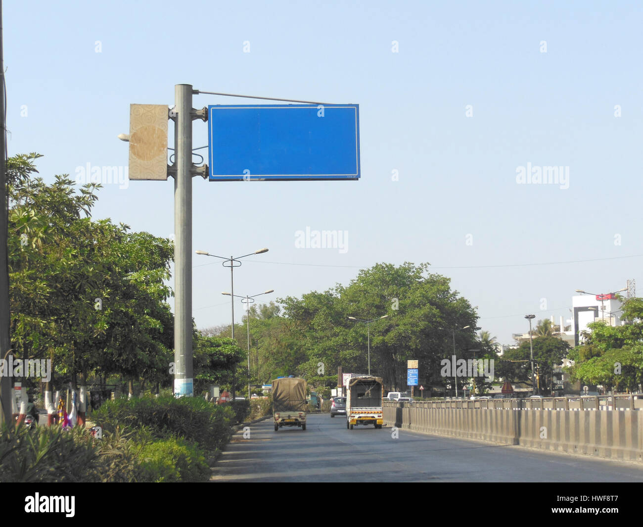 Road sign board, Pune, India Stock Photo - Alamy