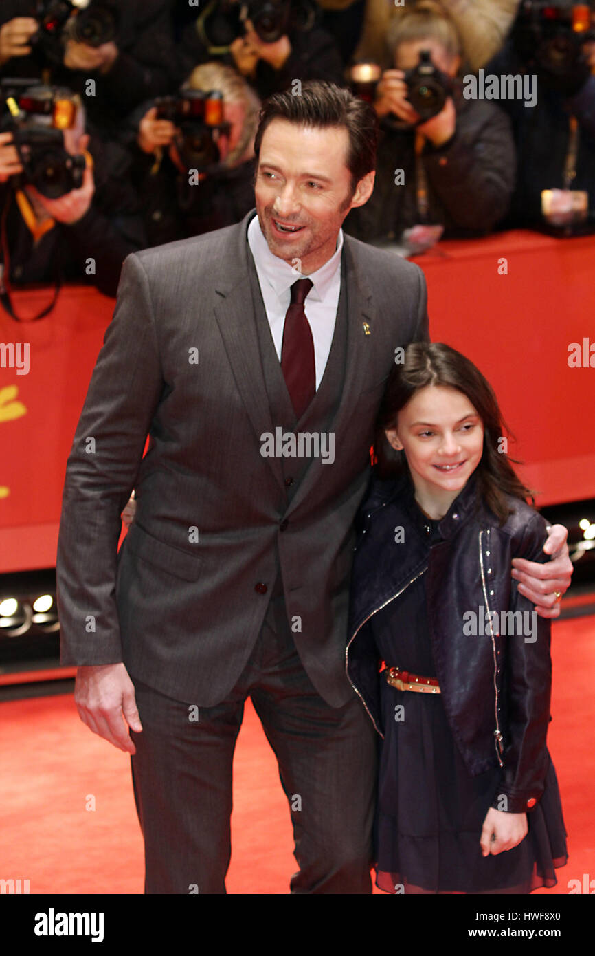 Director and cast attend the premiere for Logan" at the 67th ...