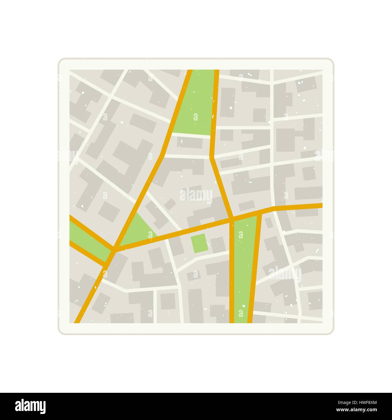 Generic city map Stock Vector Images - Alamy