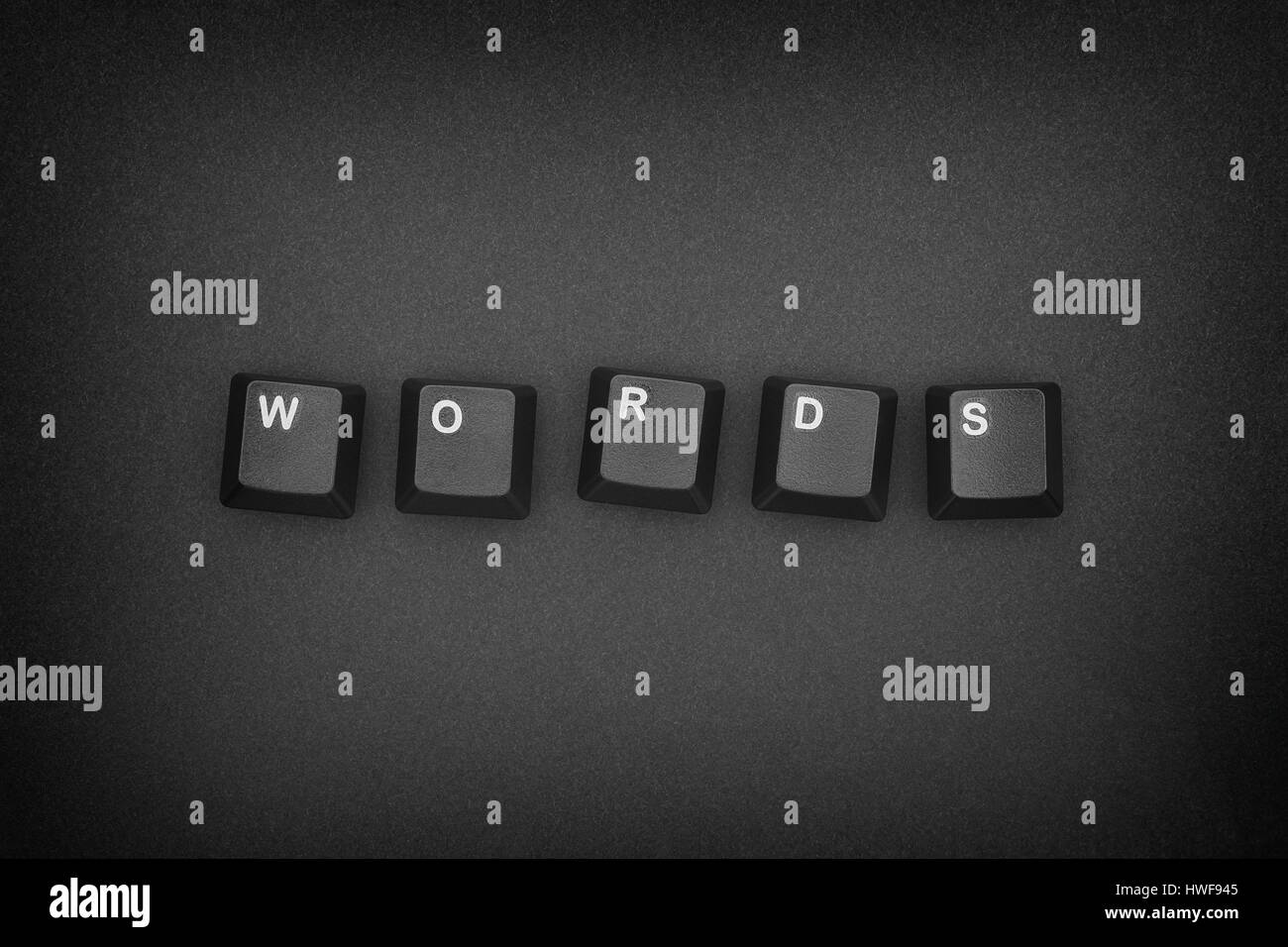 Word Word Written with Computer Keyboard Keys. Concept Image Stock ...