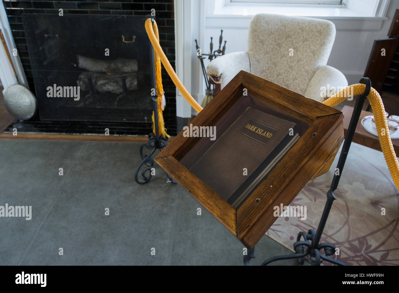 New York, Chippewa Bay, Hammond, Dark Island. Singer Castle, bedroom ...