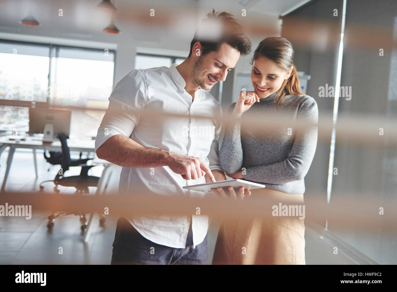 Two man working hard hi-res stock photography and images - Alamy